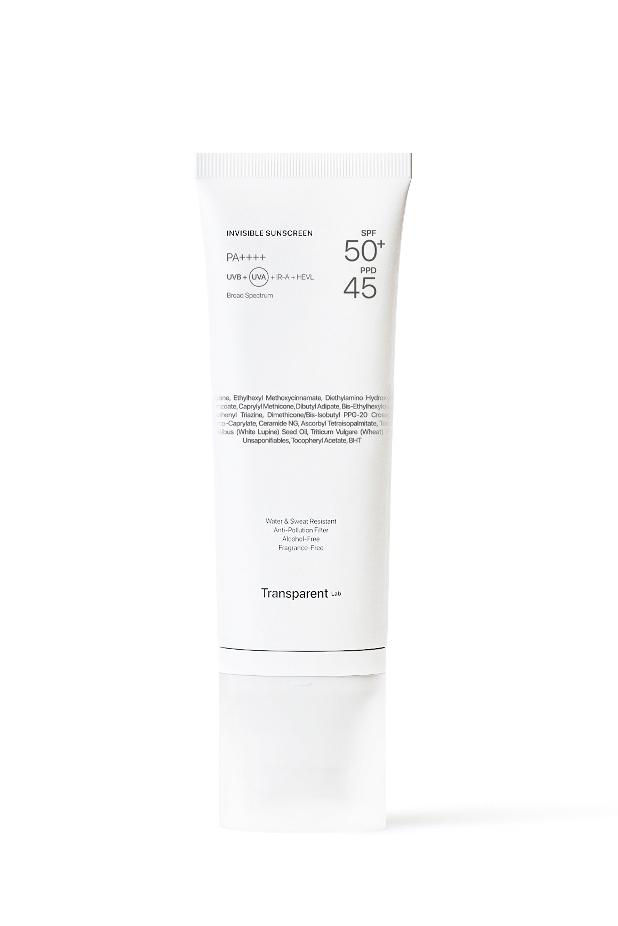 Invisible Sunscreen SPF50+ I Transparent Lab – NICHE BEAUTY LAB