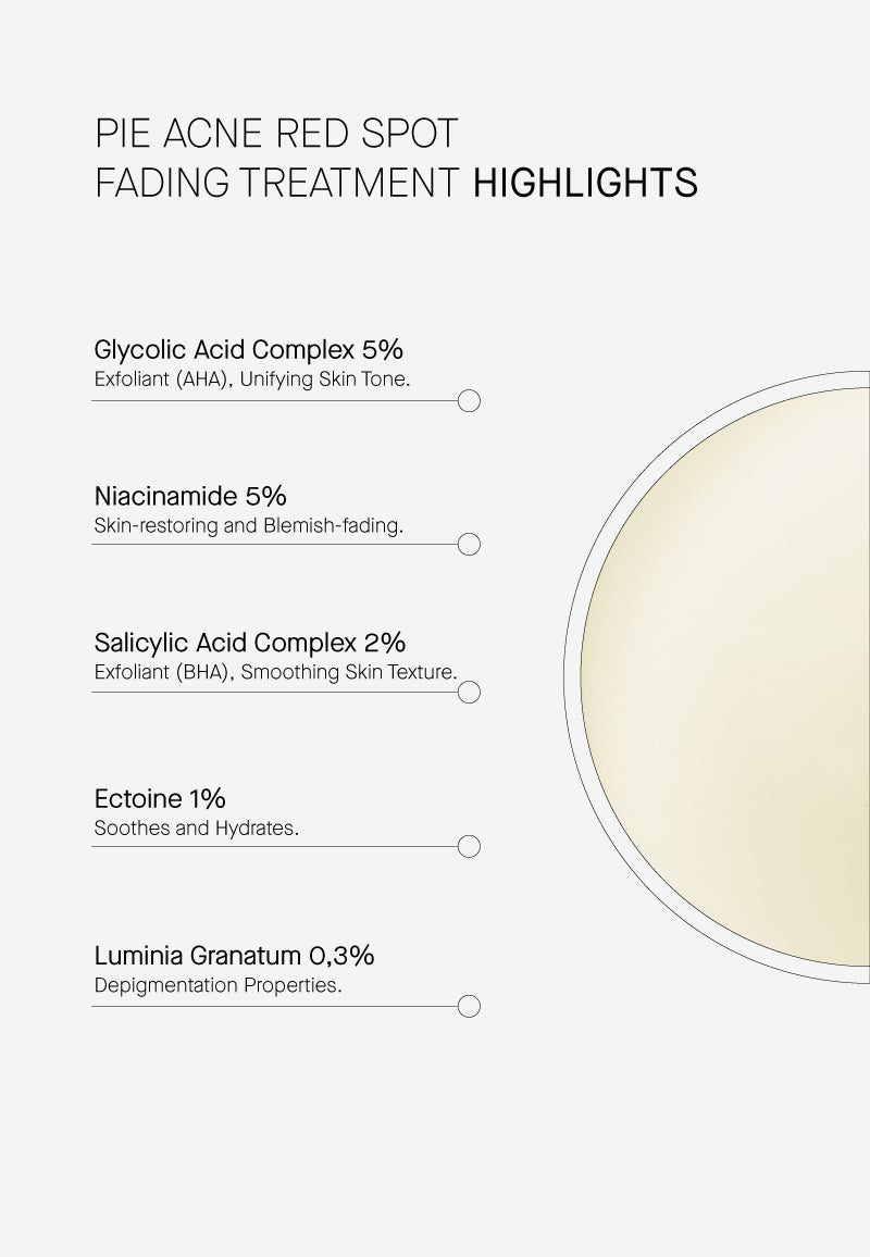 PIE Acne Red Spot Fading Treatment | Tratamiento Para Eritema Postinf…