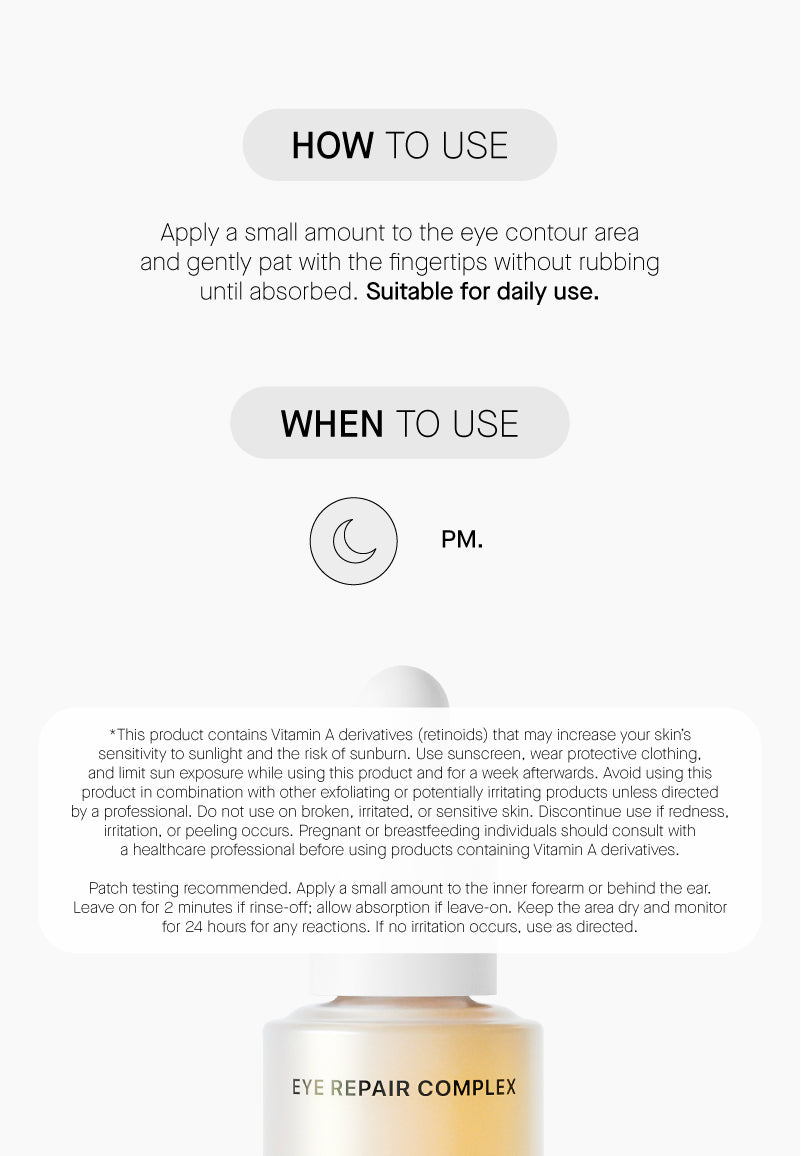 Eye Repair Complex | Tratamiento Nocturno Contorno De Ojos | Transpar…