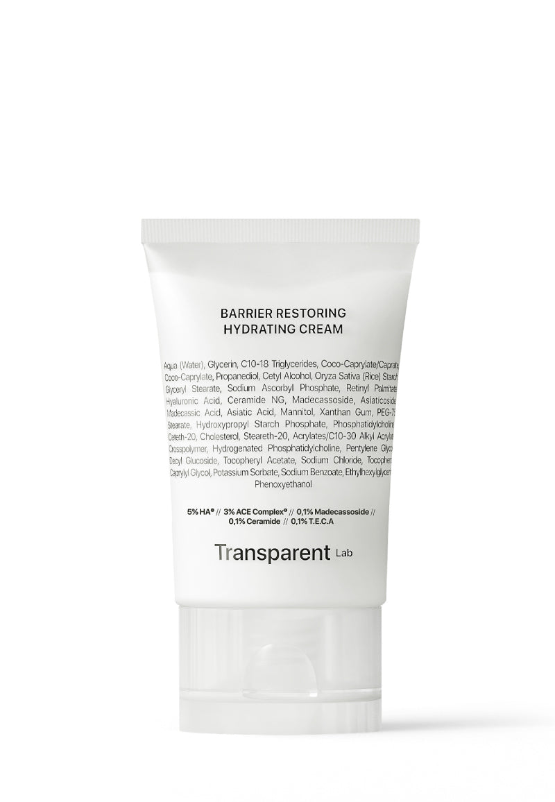 Barrier Restoring Hydrating Cream | Transparent Lab – NICHE BEAUTY LAB