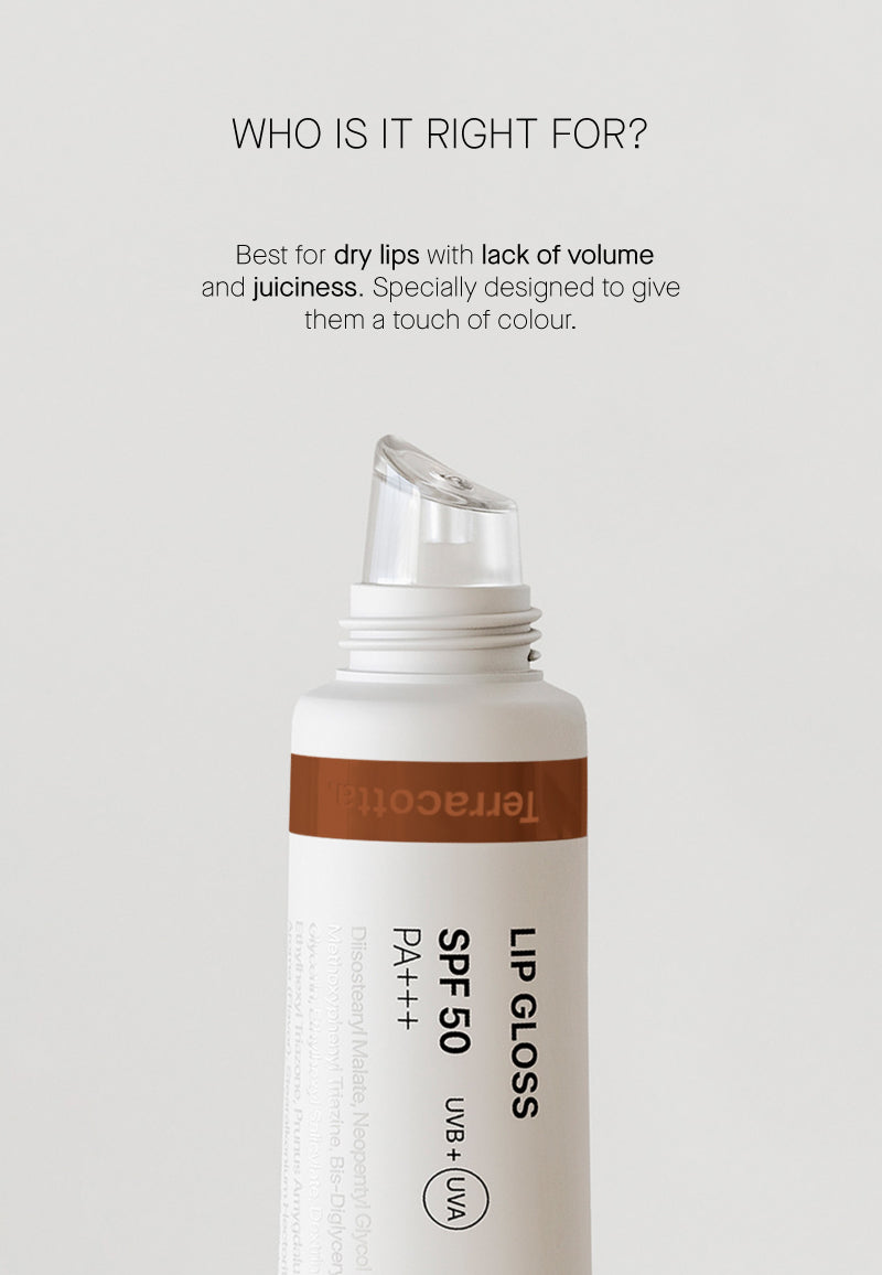 Tinted Lip Gloss Terracota – NICHE BEAUTY LAB