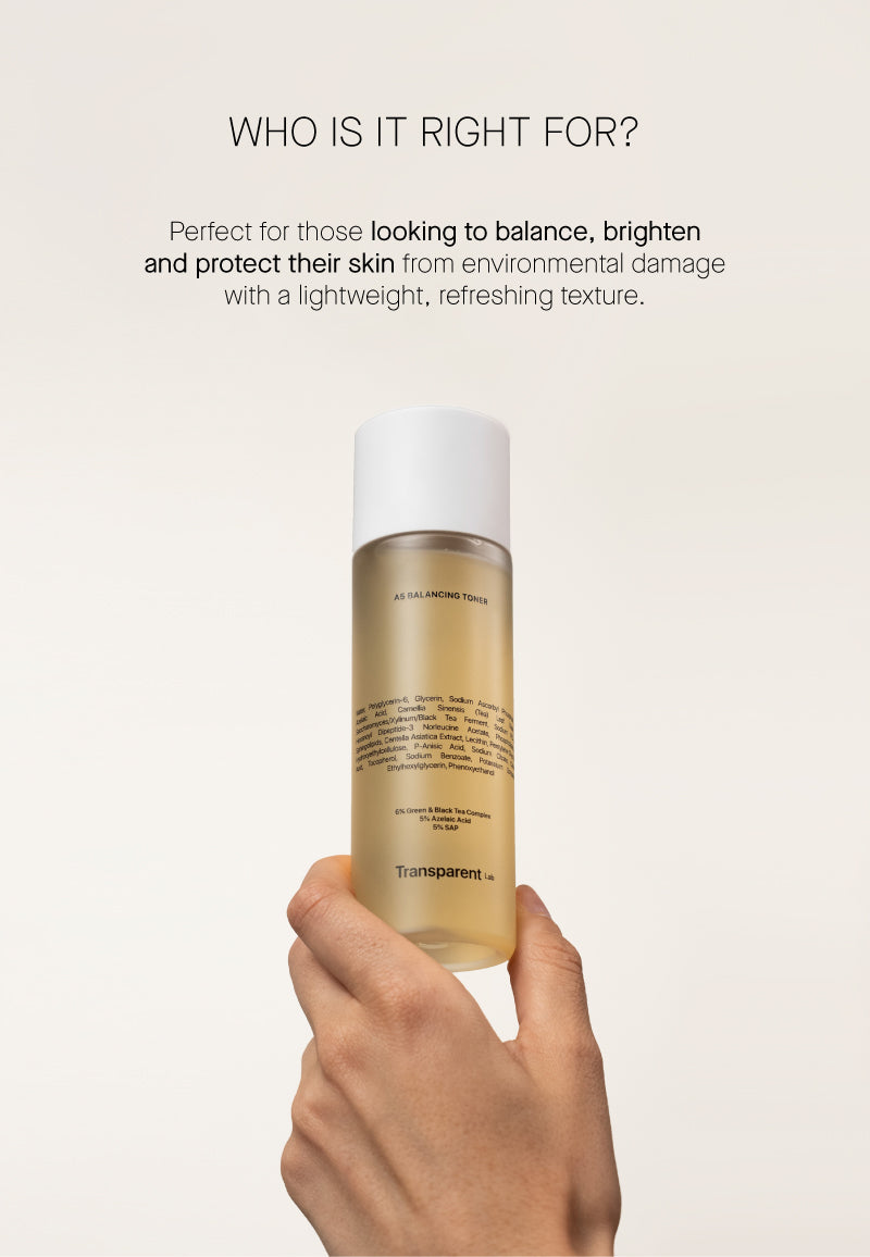 A5 Balancing Toner | Antioxidant & purifying balancing toner | Transp…